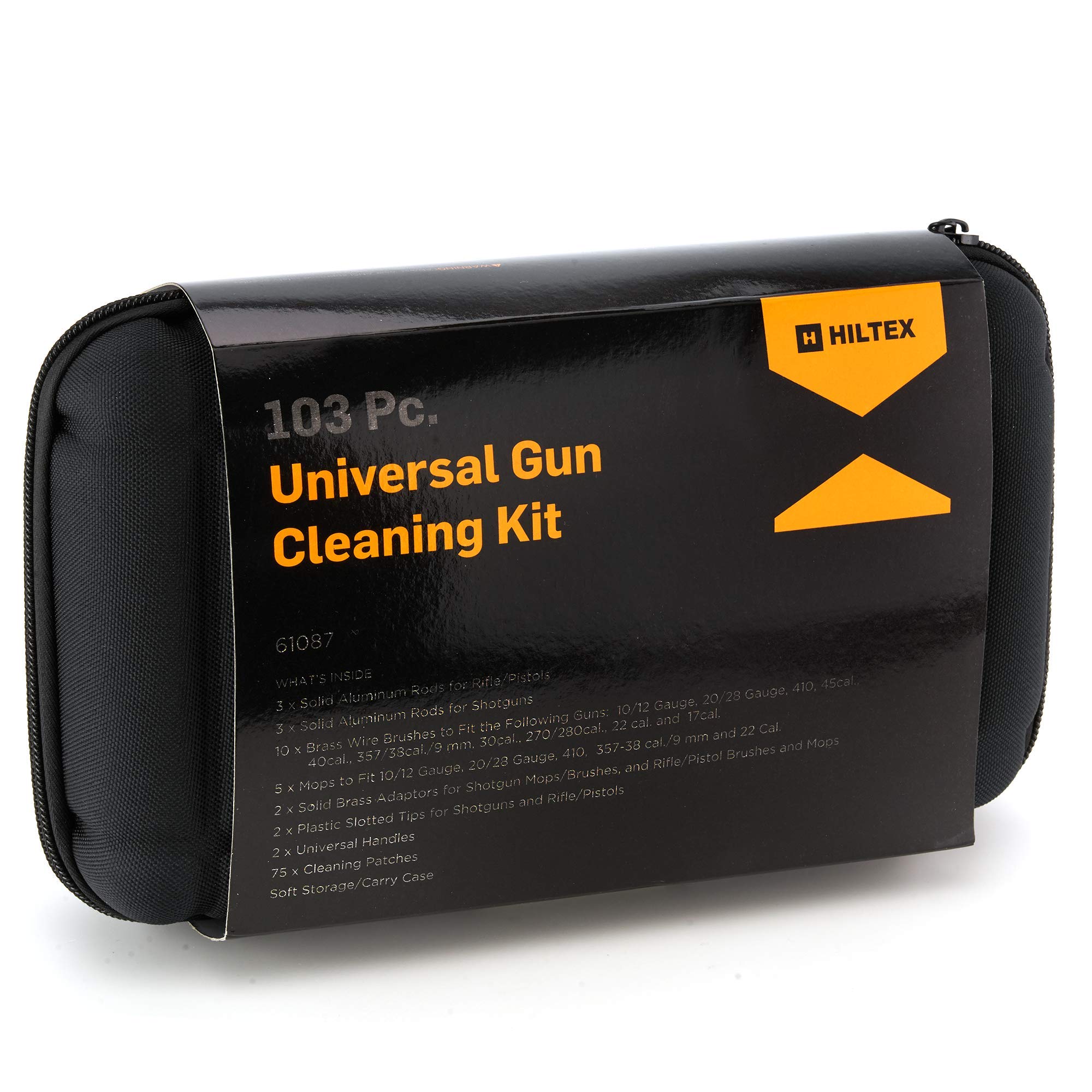 Snapklik.com : HILTEX 61087 Universal Hand Gun Cleaning Kit, 103 Piece ...