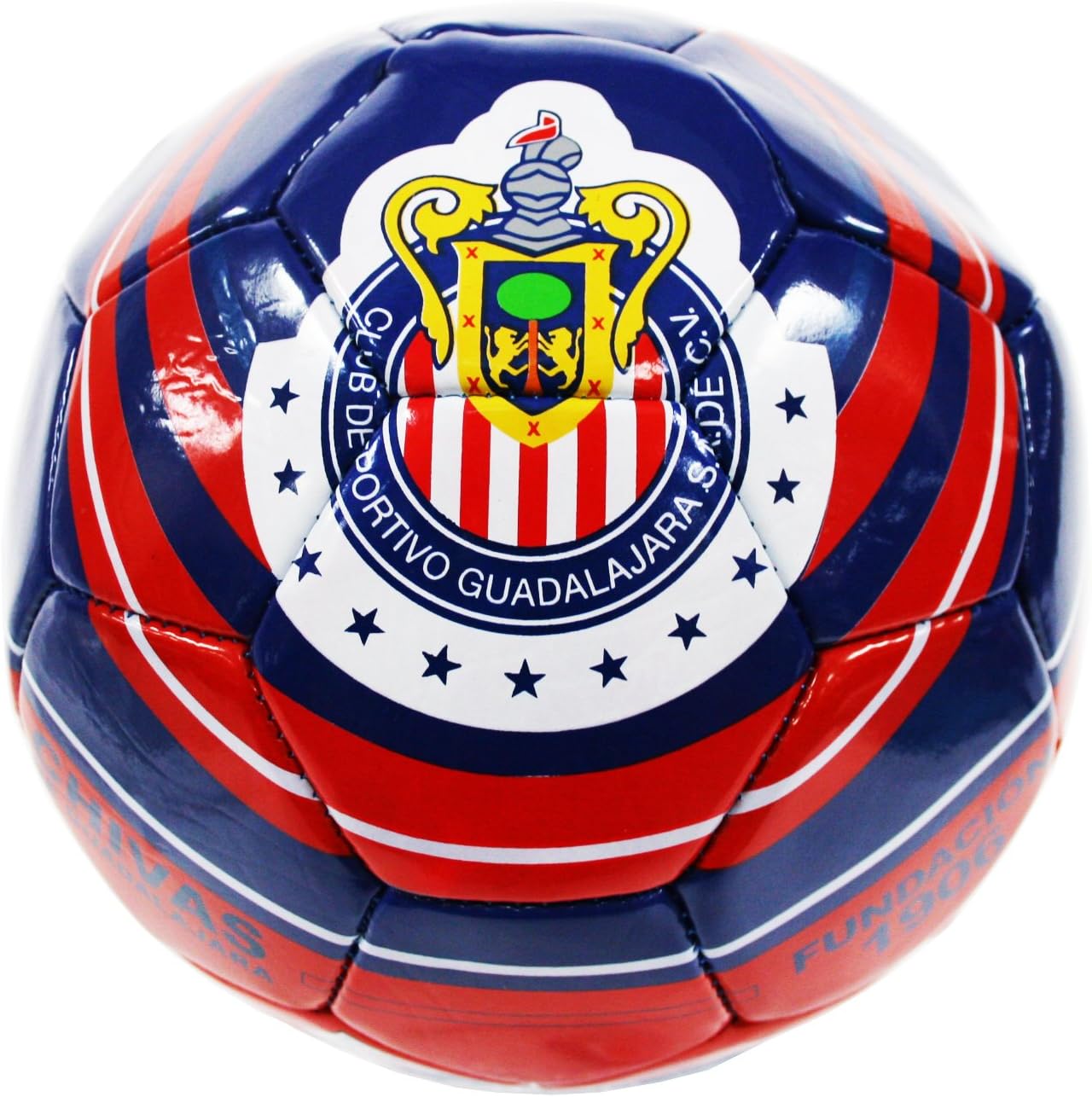 Amazon.com : Chivas de Guadalajara Soccer Ball-Away (Silver, 5 ...