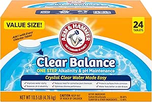 Amazon.com: ARM & HAMMER Clear Balance Swimming Pool Alkalinity pH ...