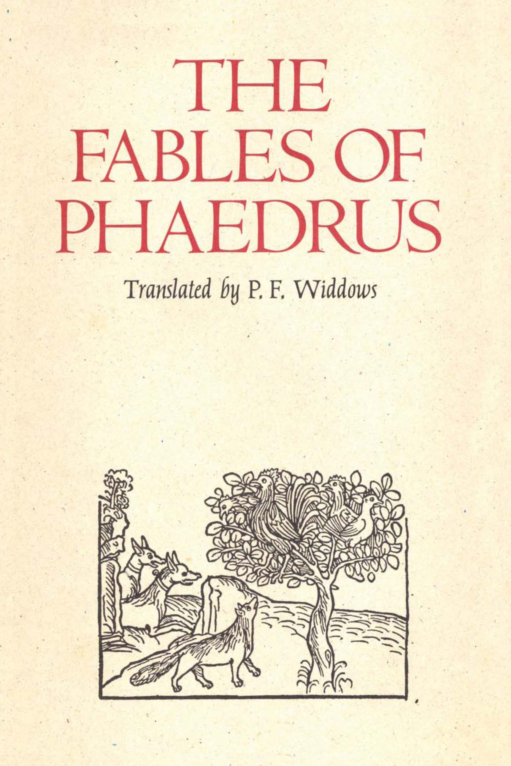 Amazon.com: The Fables of Phaedrus: 9780274699070: Phaedrus, Widdows, P ...