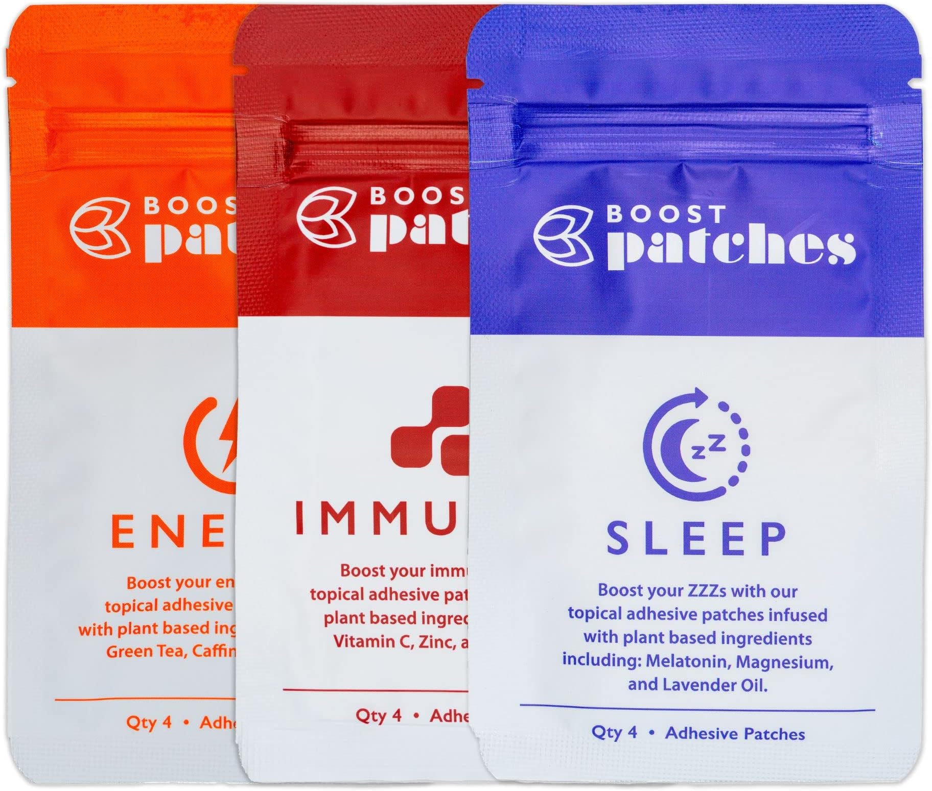 Amazon.com: Boost Patches Energy Patches Variety Pack - Wellness Patch with Energy, b12 ...