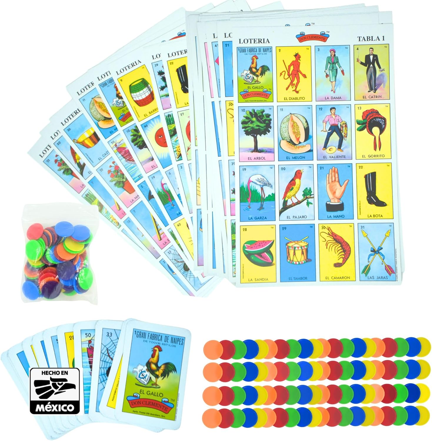 Premium Lotería Mexican Bingo Game Set - Complete Philippines | Ubuy