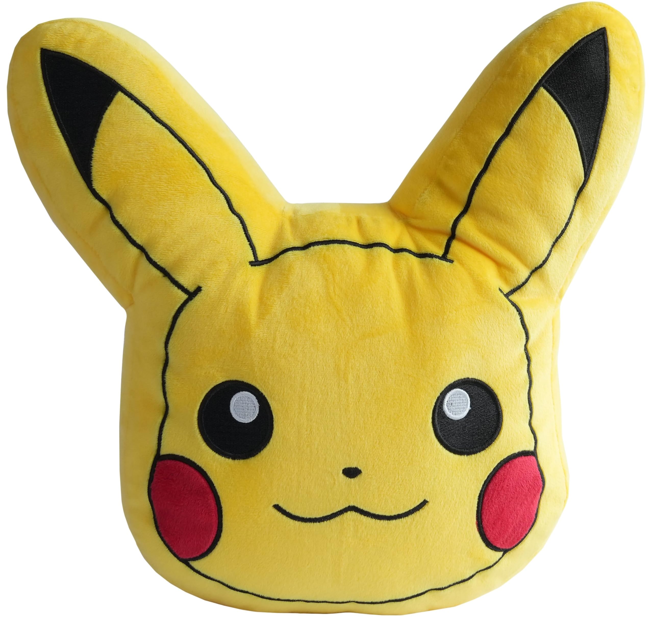 Mirada Yellow Pokemon Pika - chu Face Soft Toy - Officially Licensed ...