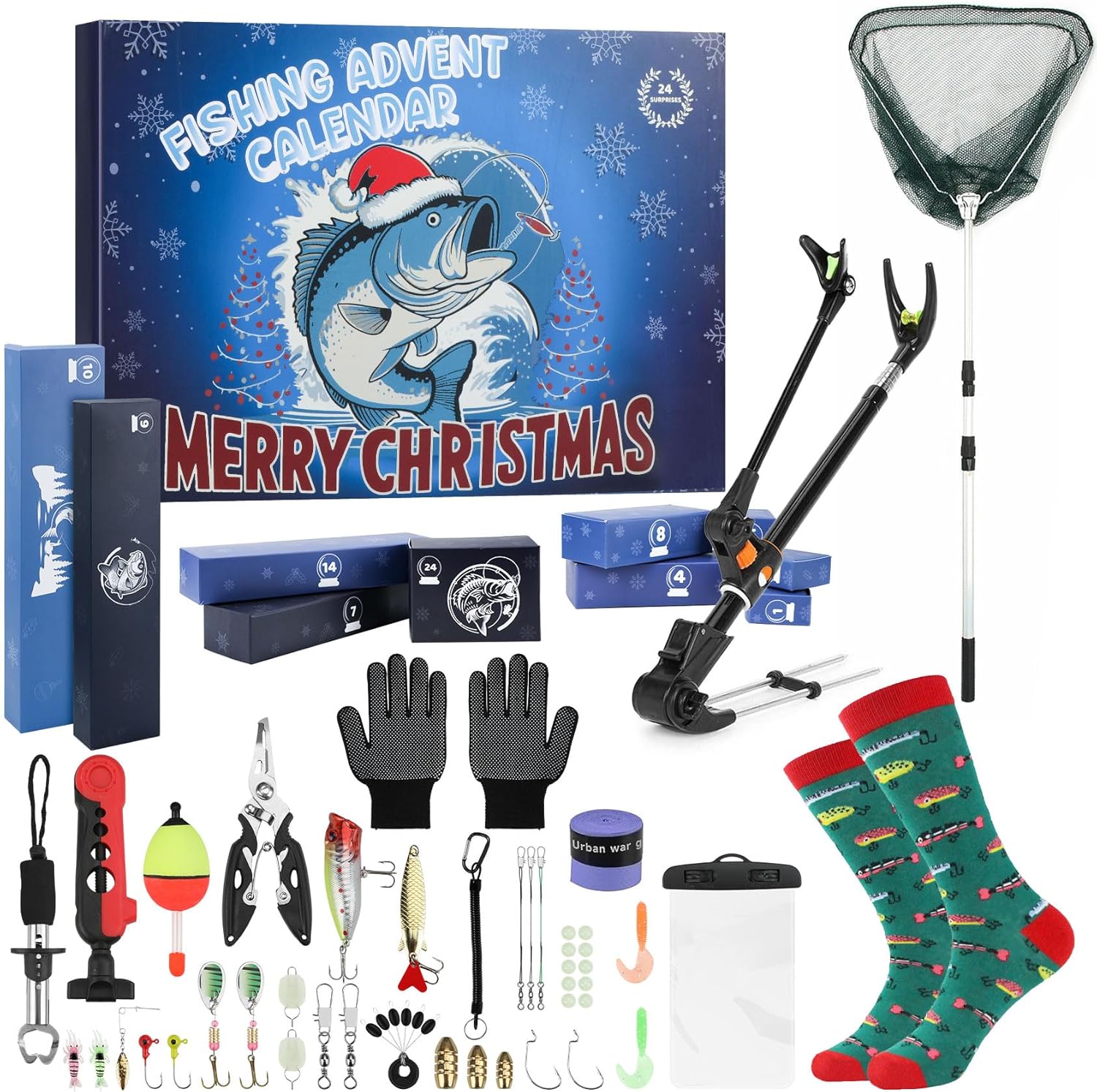 Amazon.com: Fishing Advent Calendar 2025 Fishing Lure Advent Calendar ...