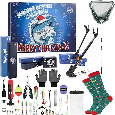 Amazon.com: Fishing Advent Calendar 2025 Fishing Lure Advent Calendar ...