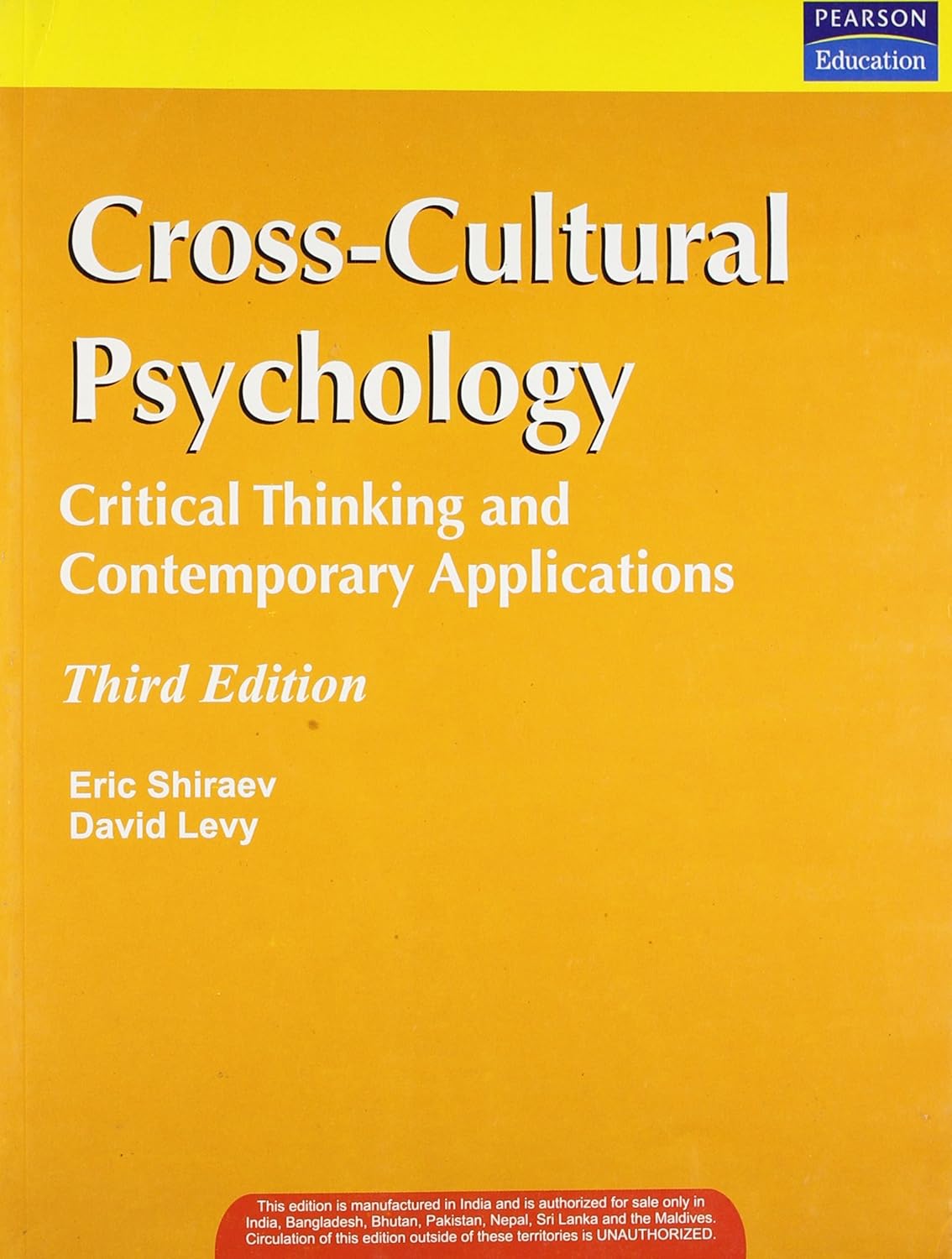 Cross-Cultural Psychology: Critical Thinking and Contemporary ...