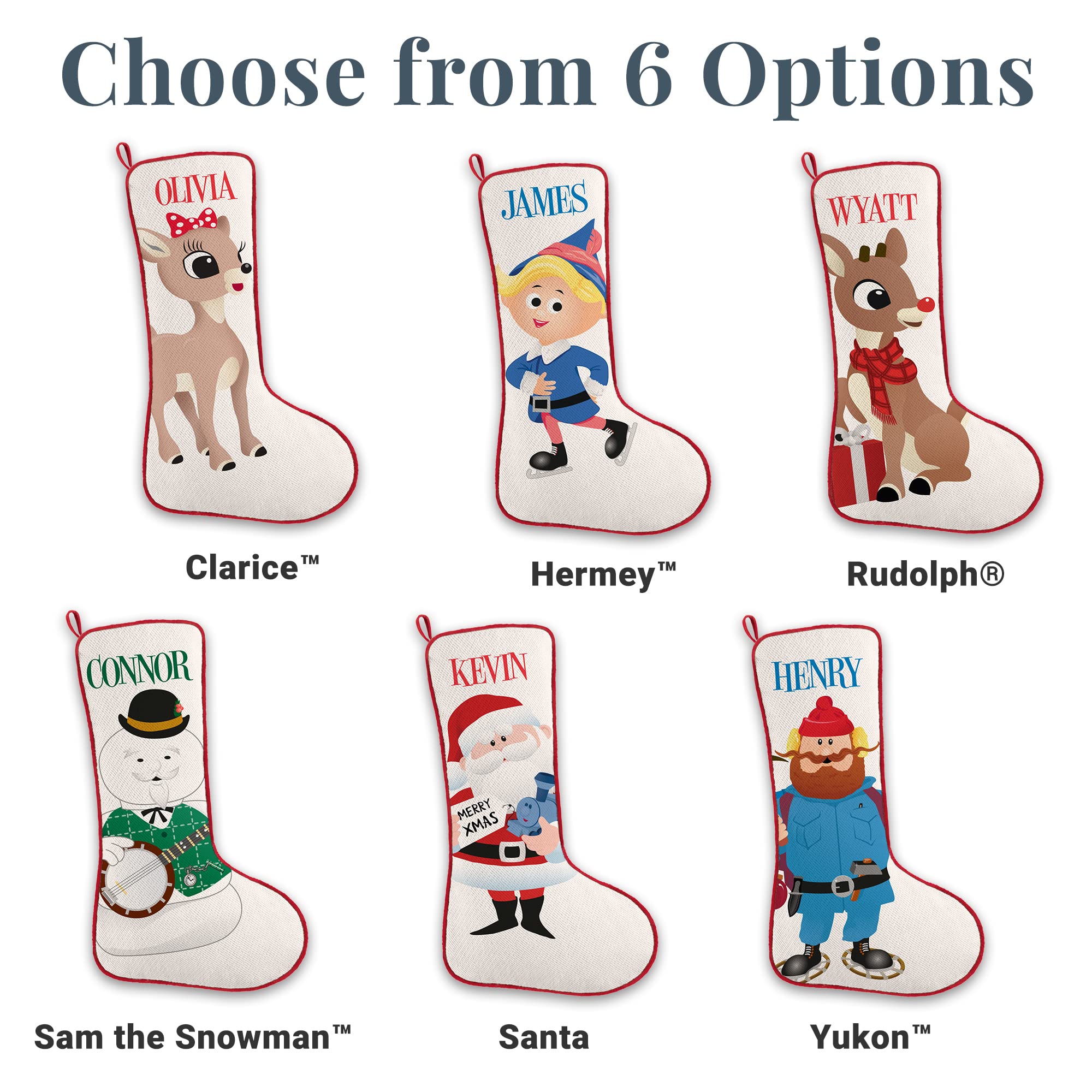Custom Christmas Stockings ONLINE Personalized LED Light Up Christmas ...