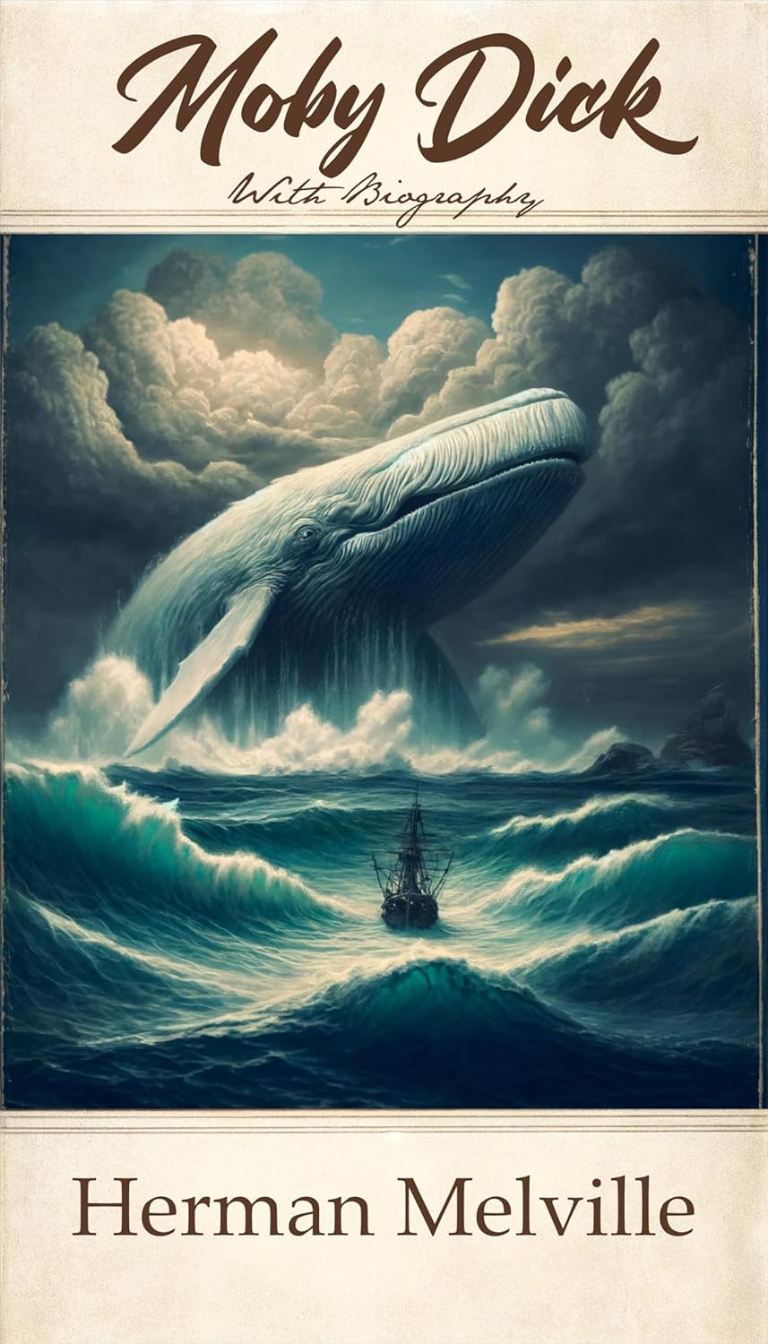 Moby Dick, Original Classic (With Biography) eBook : Melville , Herman ...