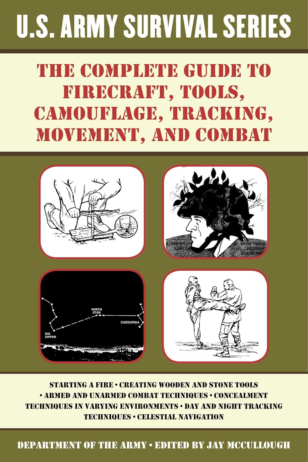 The Complete U.S. Army Survival Guide to Firecraft, Tools, Camouflage ...