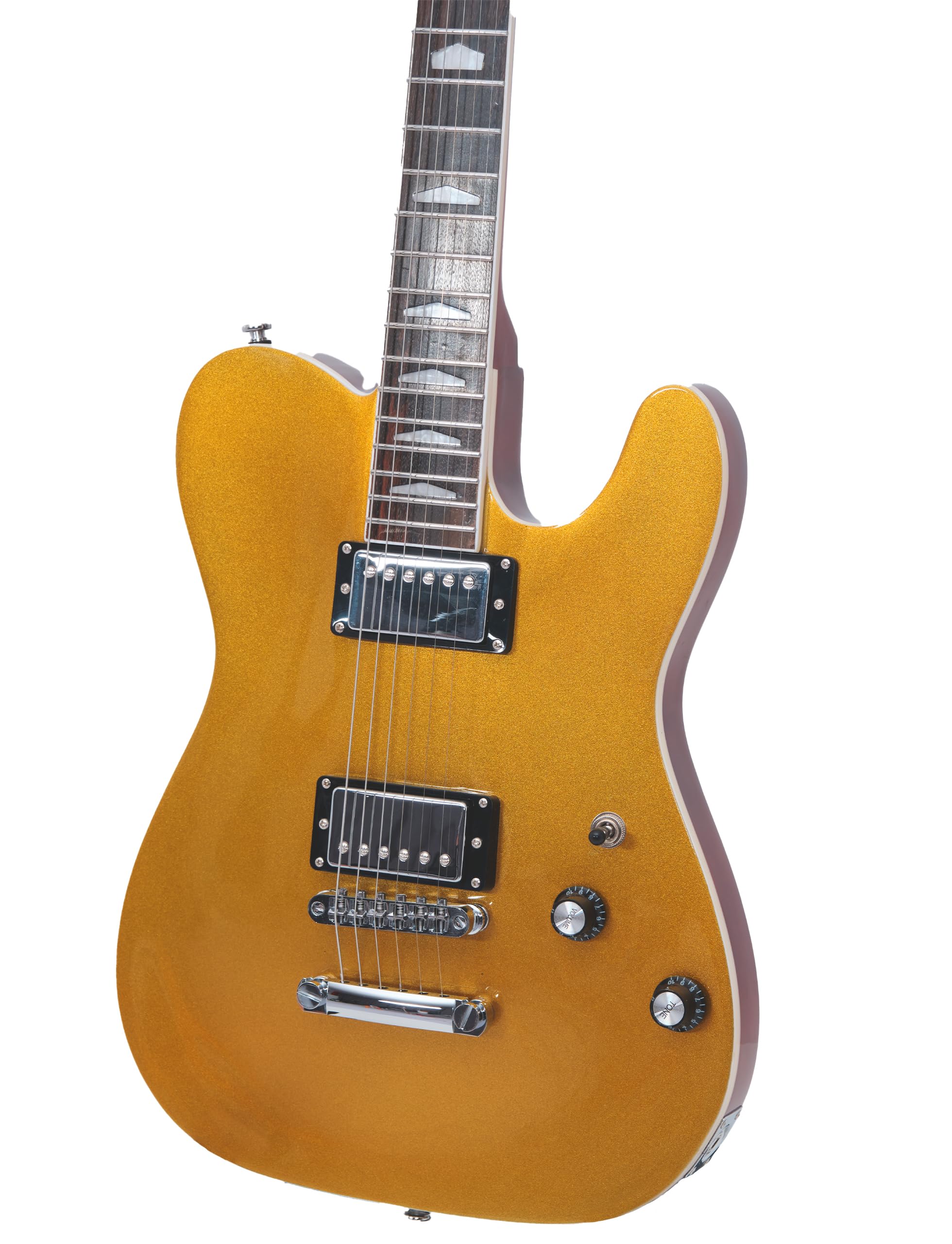 Snapklik.com : Archtop Telecaster Electric Guitar,Mahogany Body And ...