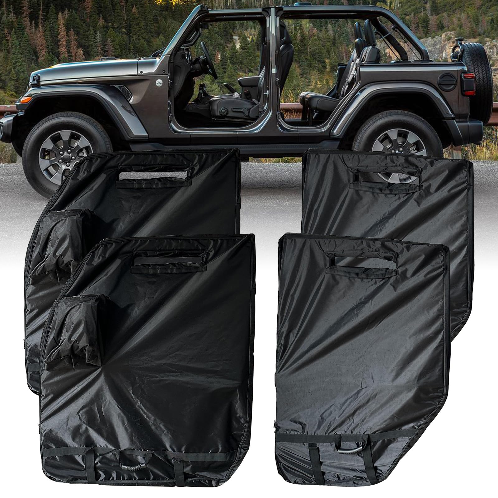 Amazon.com: D-Lumina Hard Door Storage Bags Compatible with 1976-2018 ...