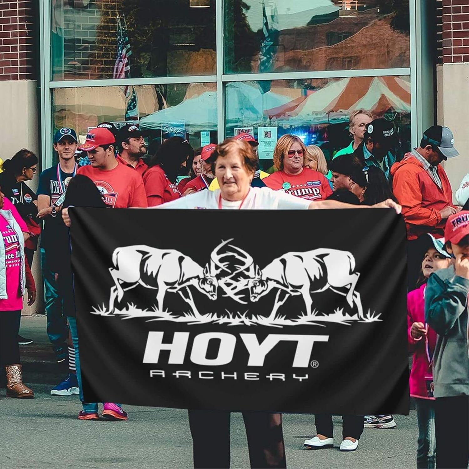 Amazon.com: Hoyt Archery Garden Flag 3x5 Ft Decor Outdoor Banner Sign ...