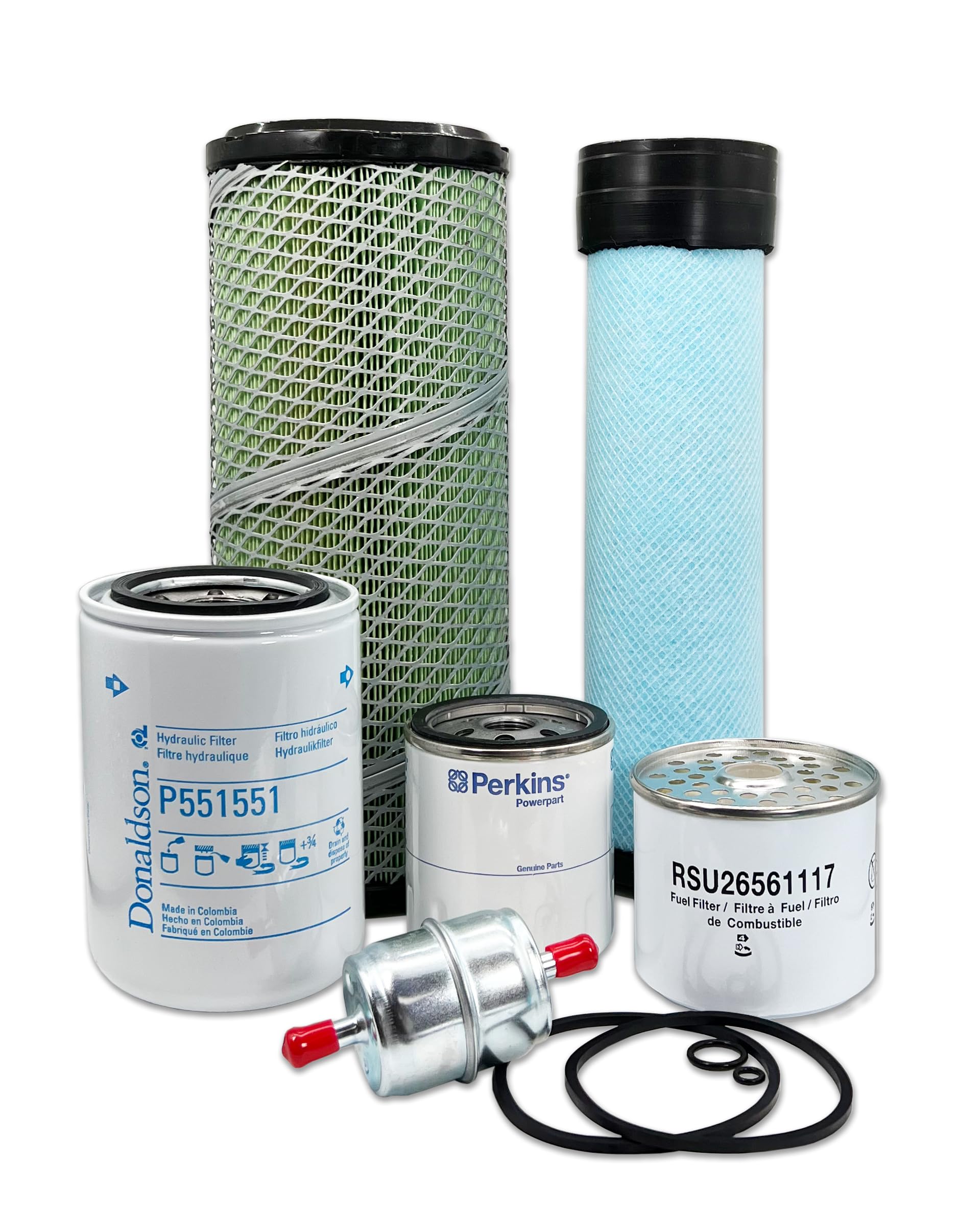 Amazon.com: HERO Maintenance Filter Kit For Vermeer BC1000XL Brush ...