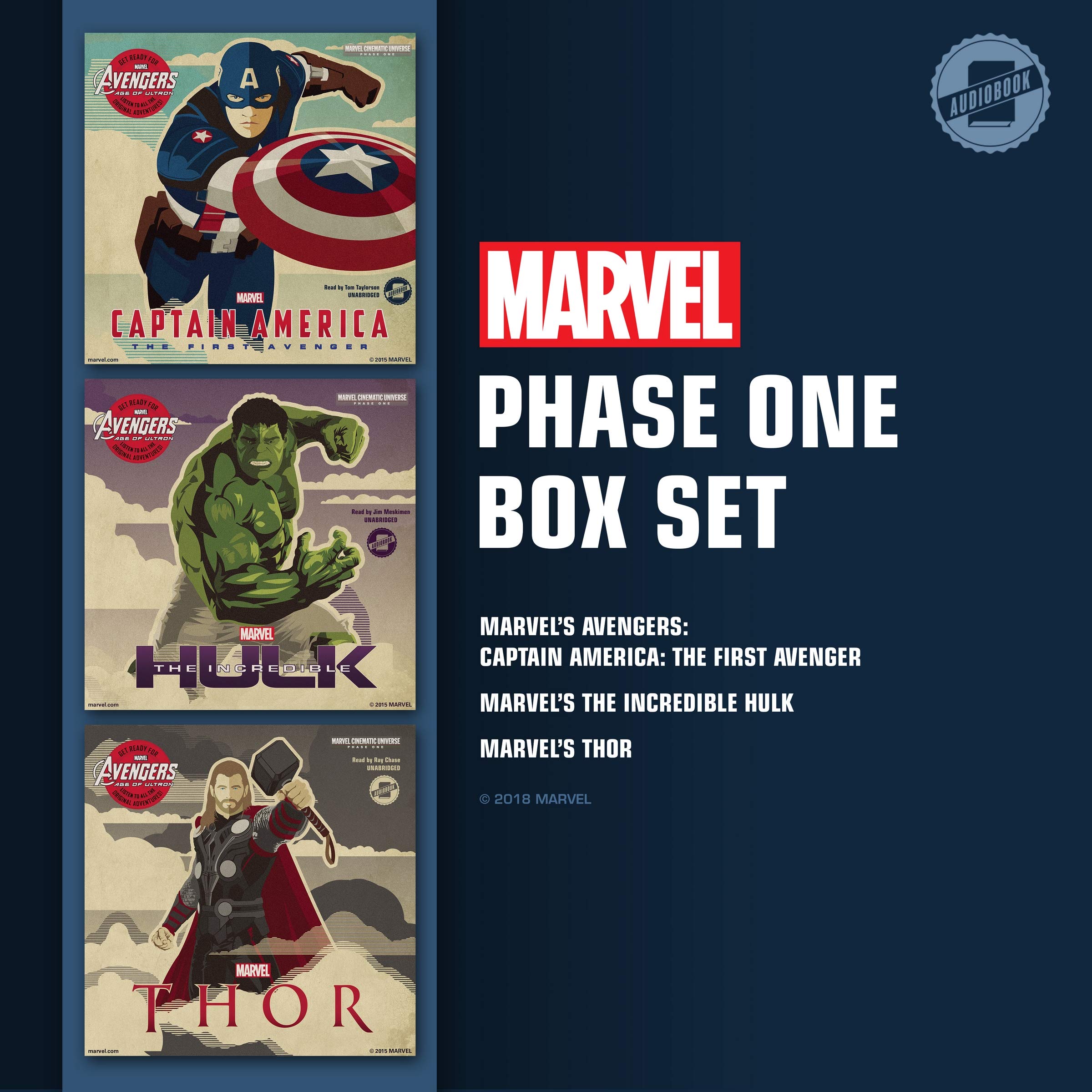 Buy Marvel's Phase One Box Set: Marvel's Avengers Phase One: Captain ...