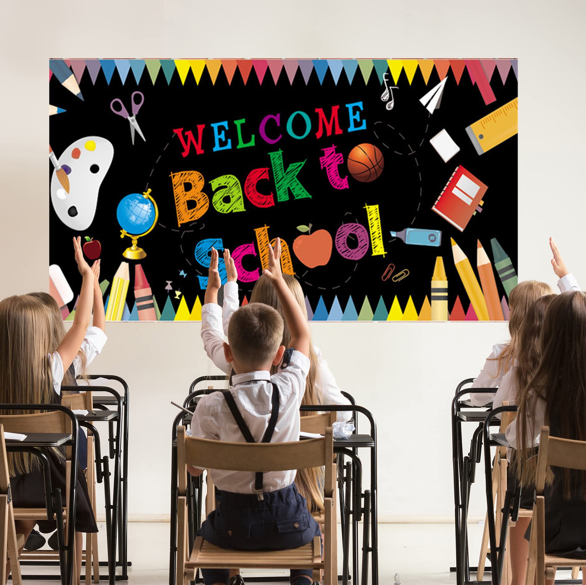 Buy YMOENG Classroom Banner Decorations, 2 Pieces Motivational ...