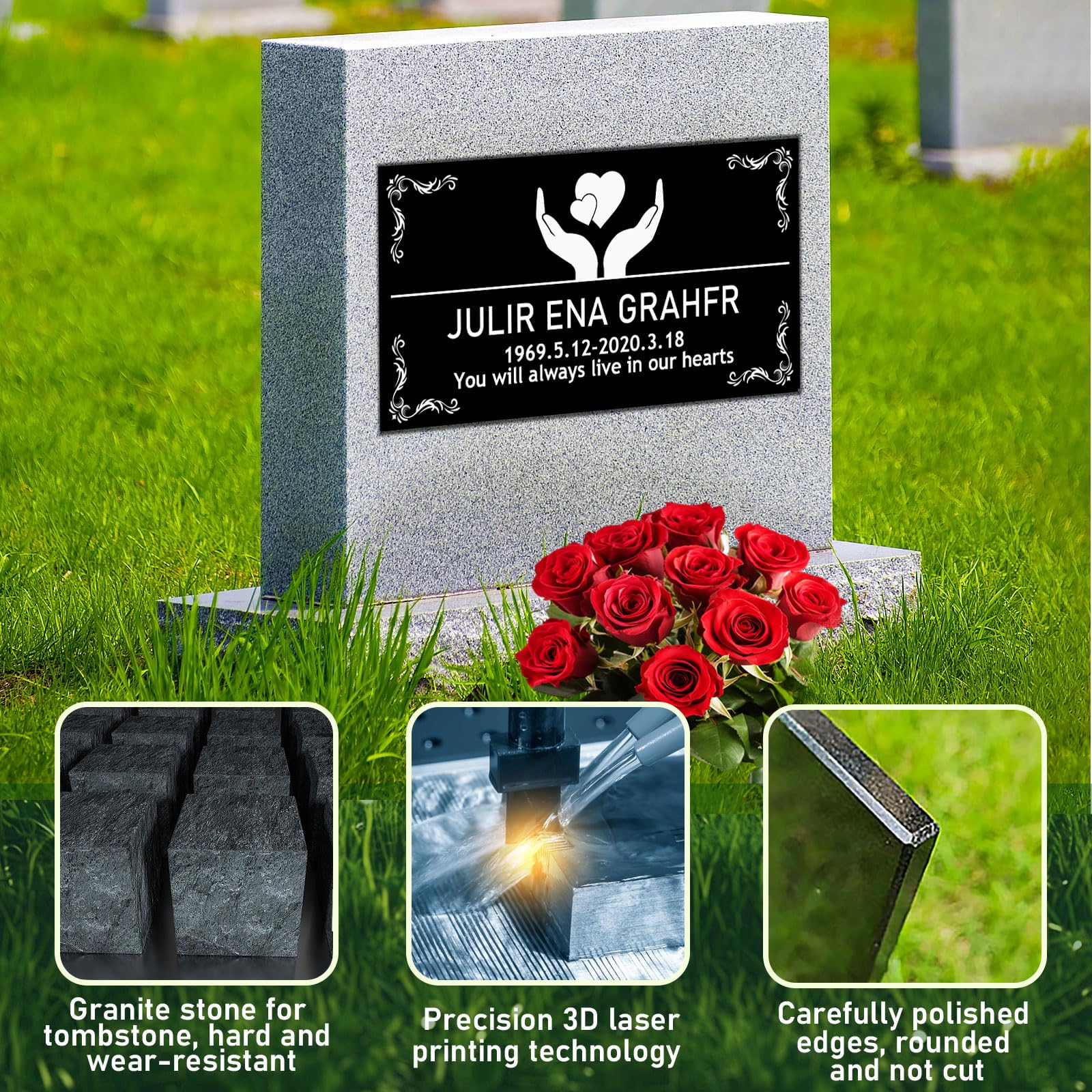 Snapklik.com : Headstones For Grave Markers For Cemetery For ...