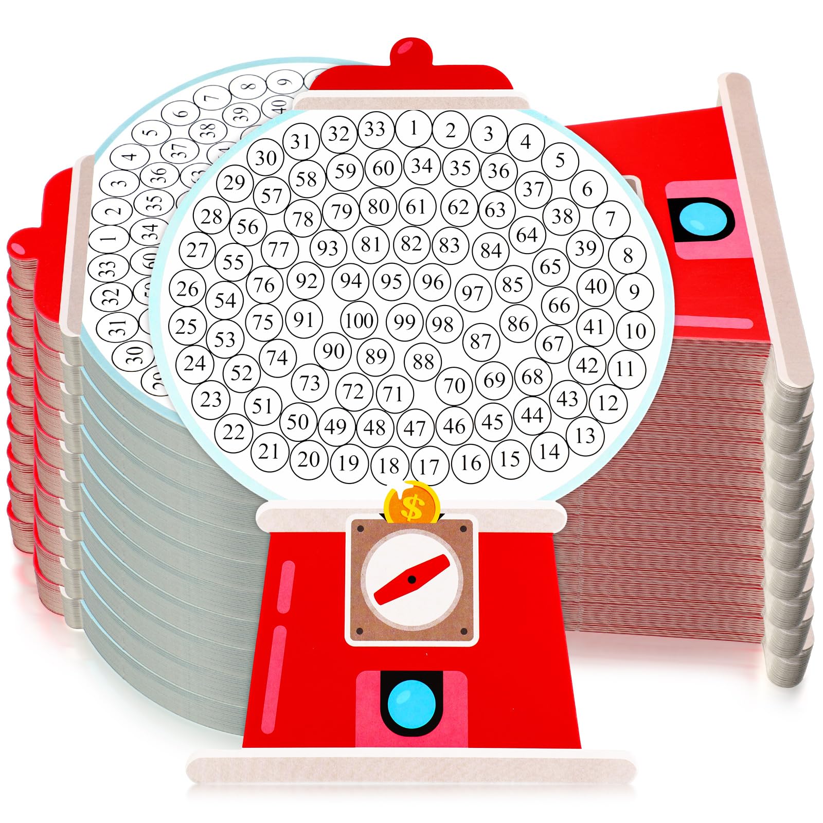 Amazon.com: Saypacck 100th Day of School Gumball Crafts 100 Days of ...