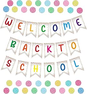 Amazon.com: FLYAB 55 PCS Welcome Bulletin Board Classroom Decorations ...