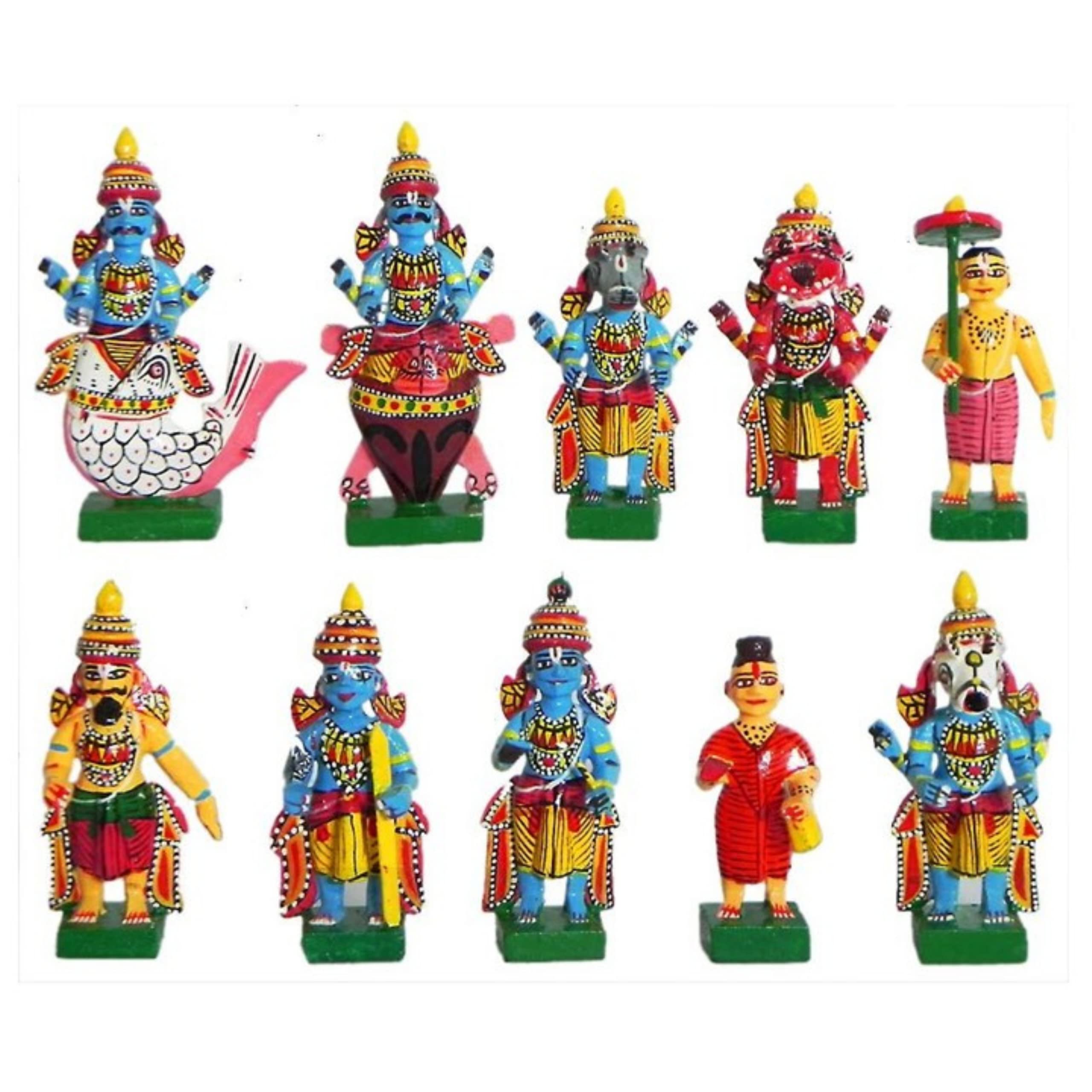 Buy Hastha Kalalu | The Ten Avatars/ The Ten Incarnations of Lord ...