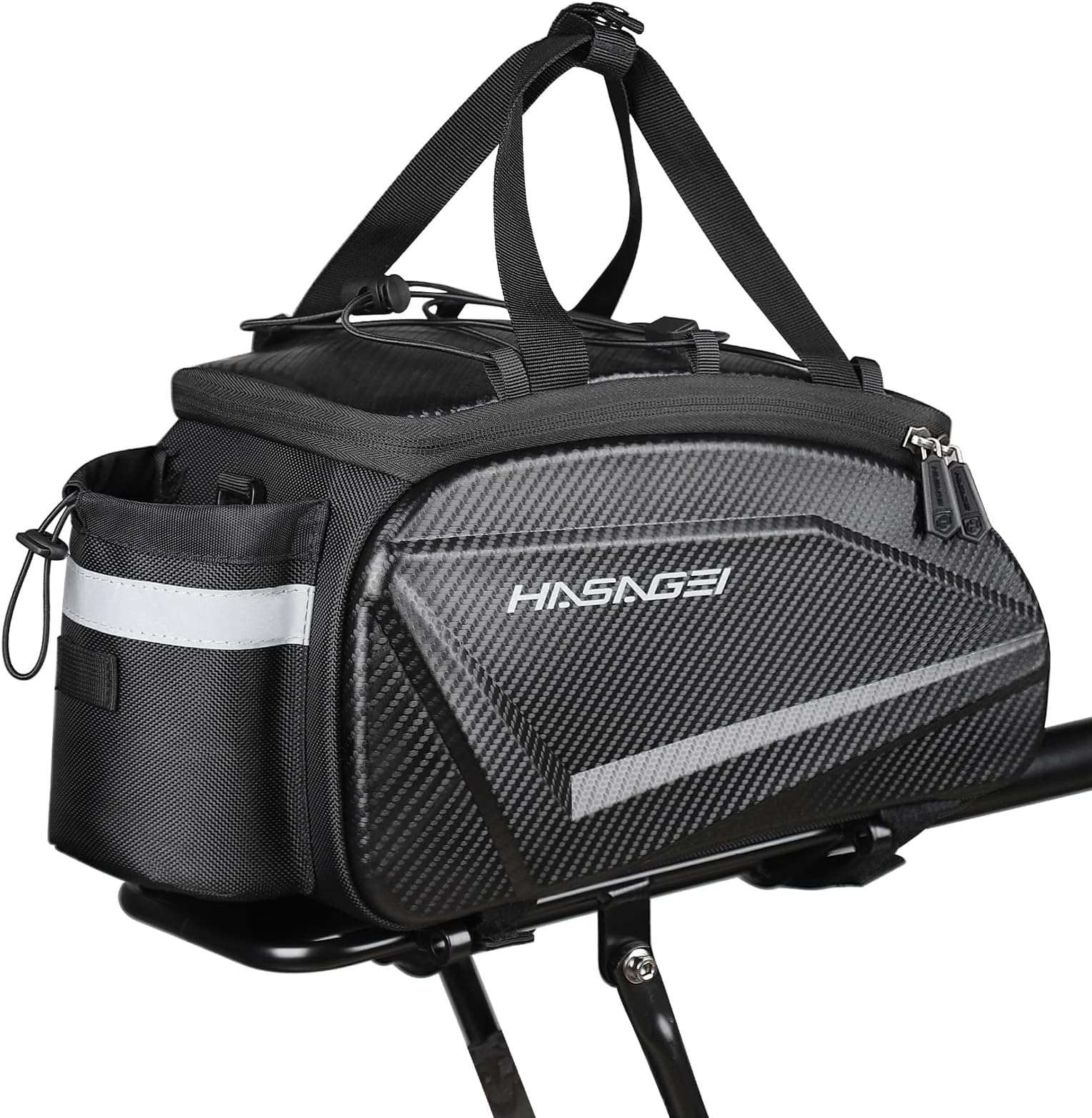 Amazon.com: HASAGEI Bike Bag,Bicycle Bag,Bike Rack Bag,About 9L Big ...