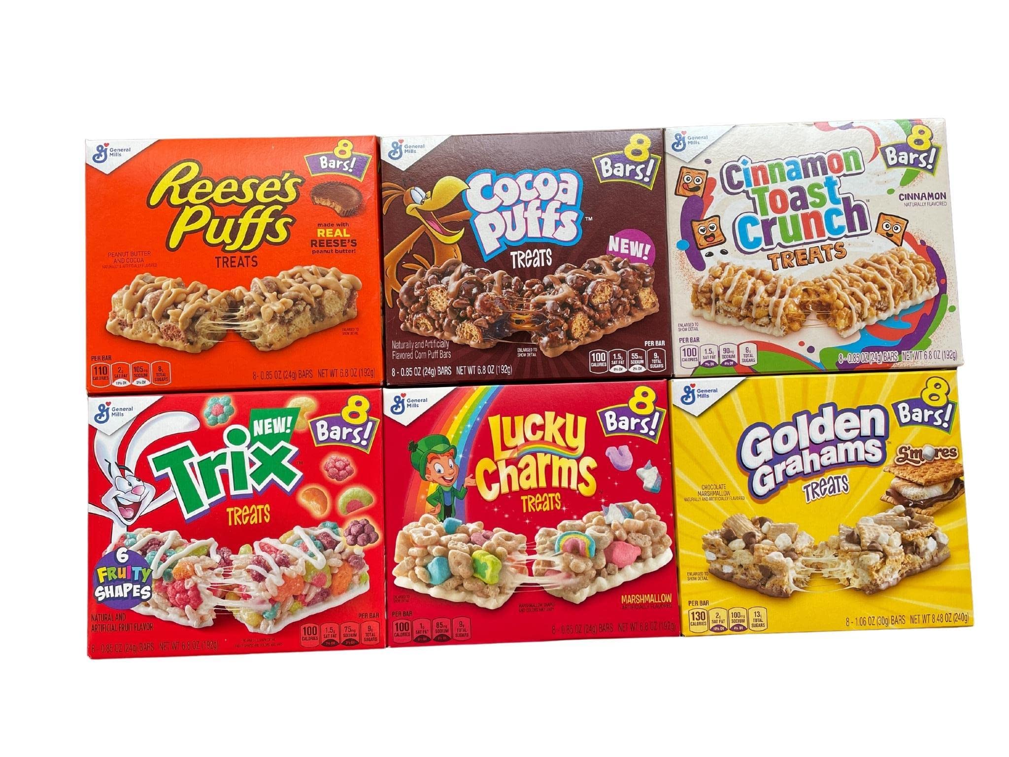 Buy Reeses Puffs - Cocoa Puffs - Cinnamon Toast Crunch - Lucky Charms ...