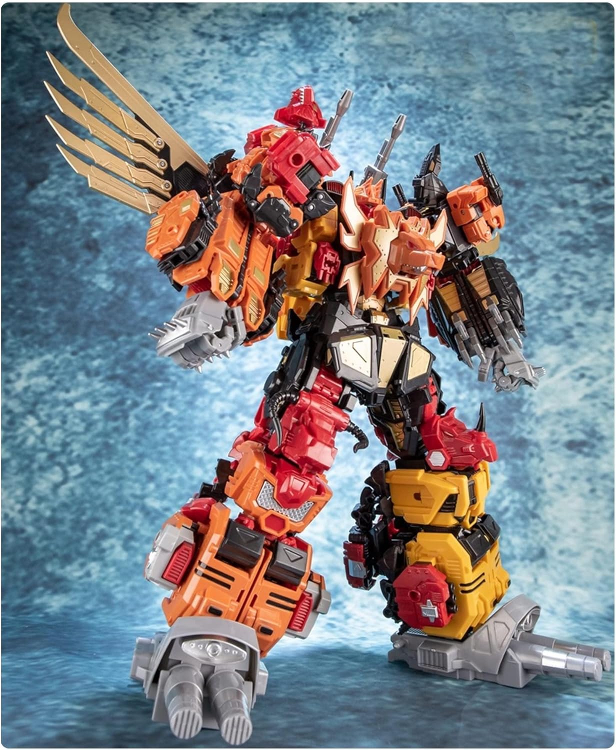 predaking 5-in-1 Deformation Robot Toys Giant Predacon Leader Combo ...