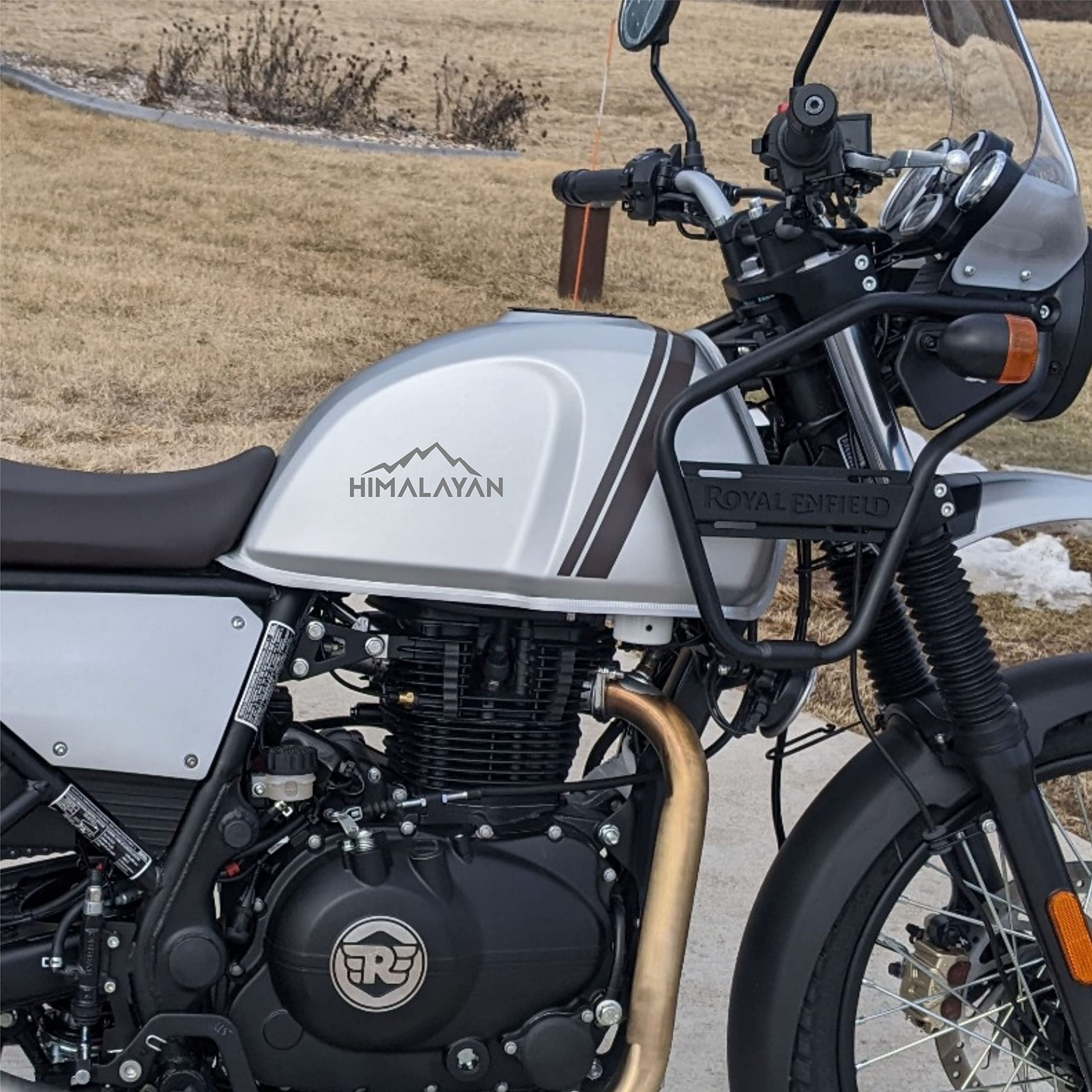 ISEE 360® Mountain Graphics Stickers Compatible for Royal Enfield ...