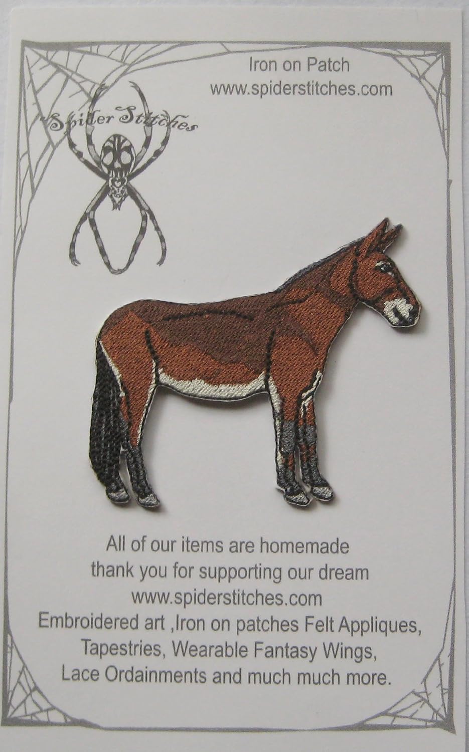 Amazon.com: Trusty Mule Iron on Patch