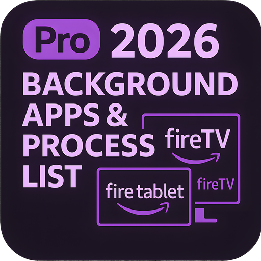 Background Apps & Process List – Fire TV & Fire Tablet System Monitor ...