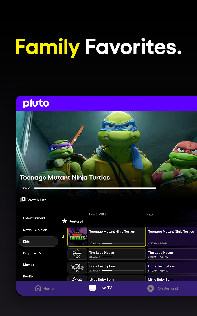 Pluto TV - It’s Free TV - App on Amazon Appstore
