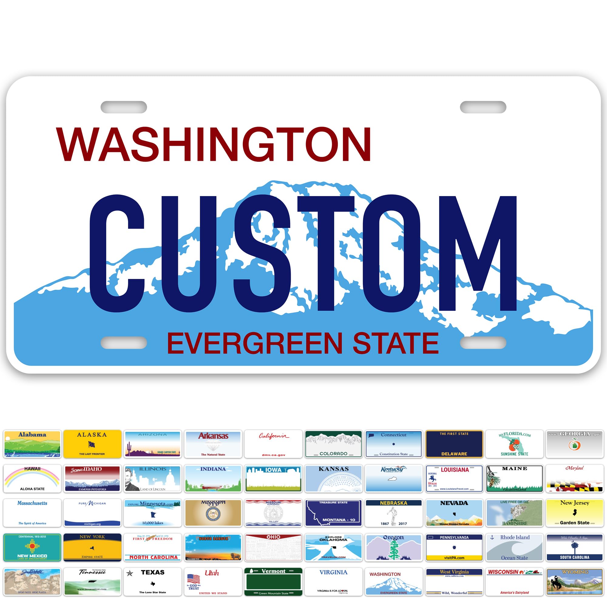 Washington State License Plates Specialty License Plates On The Rise