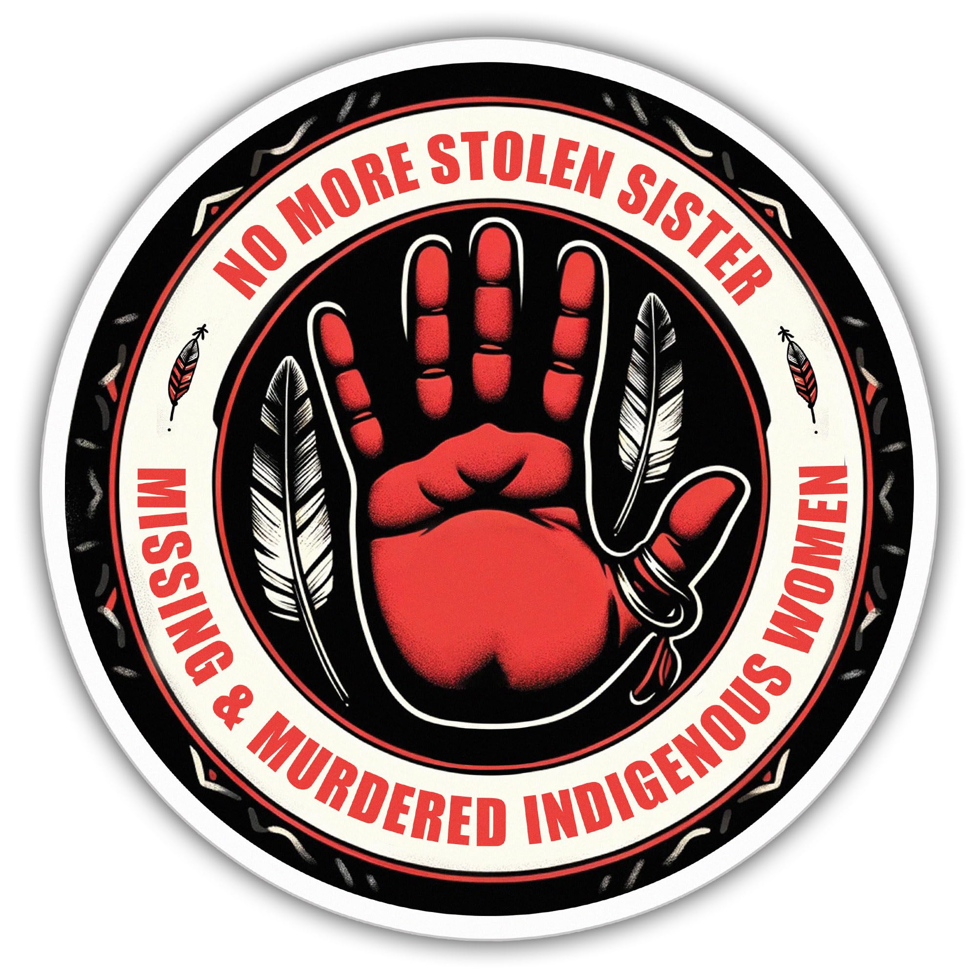 Amazon.com: MMIW Stickers No More Stolen Sisters Missing Murdered ...