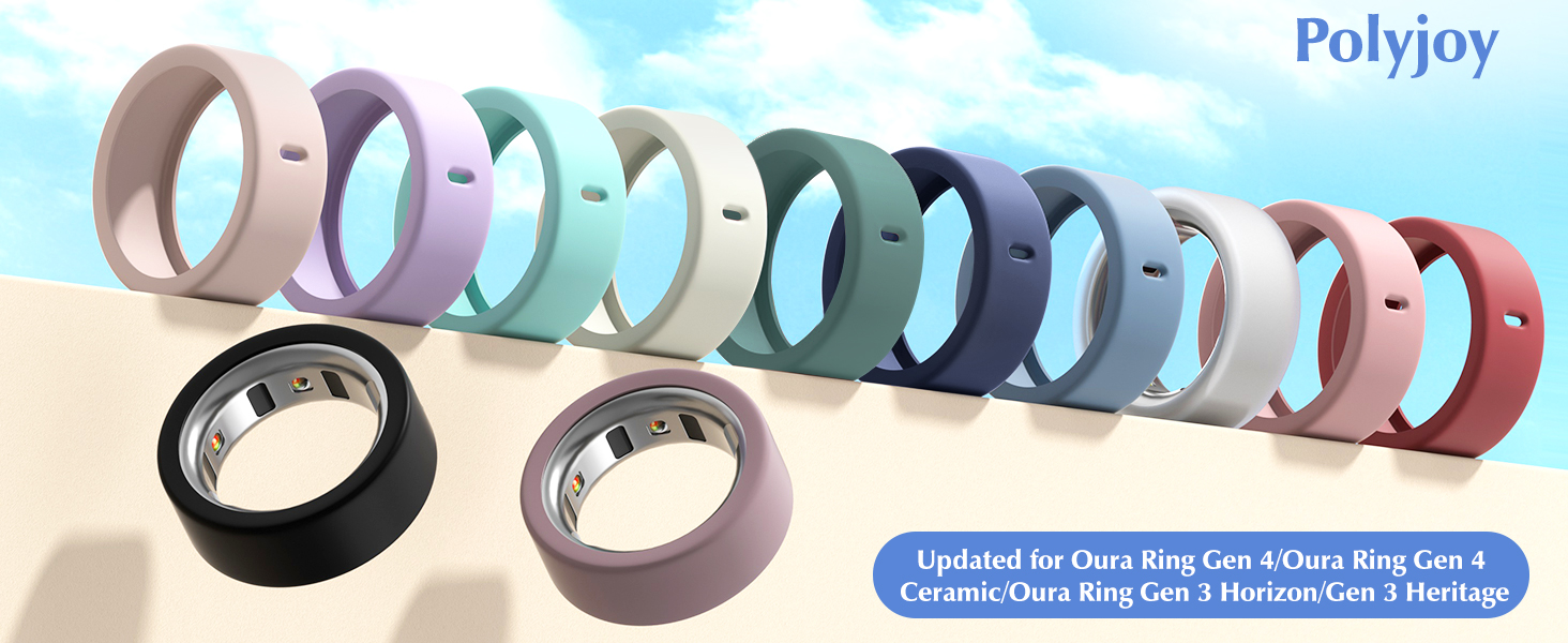 Oura Ring Gen 4 Cover 3 Pack Cover Compatible With Oura Ring Gen 4/Oura ...