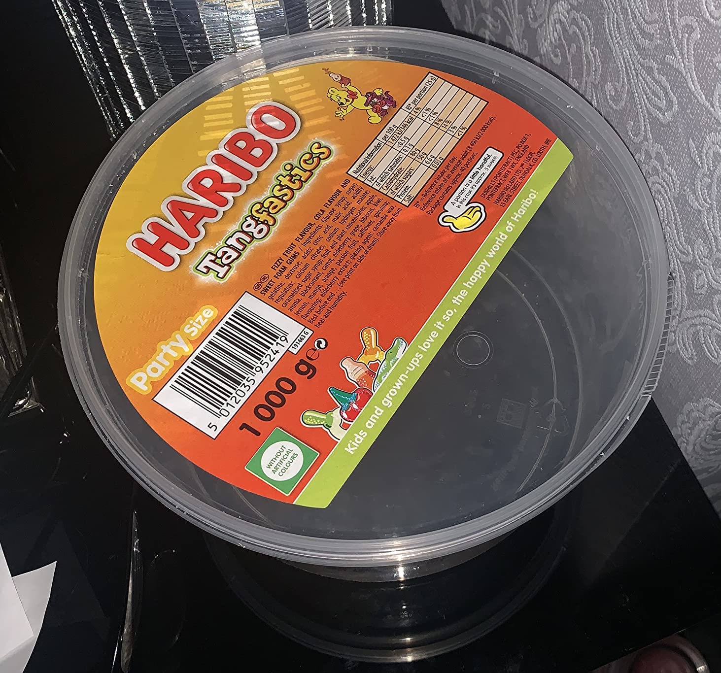 Haribo Tangfastics Party Tub, 1kg : Amazon.co.uk: Grocery