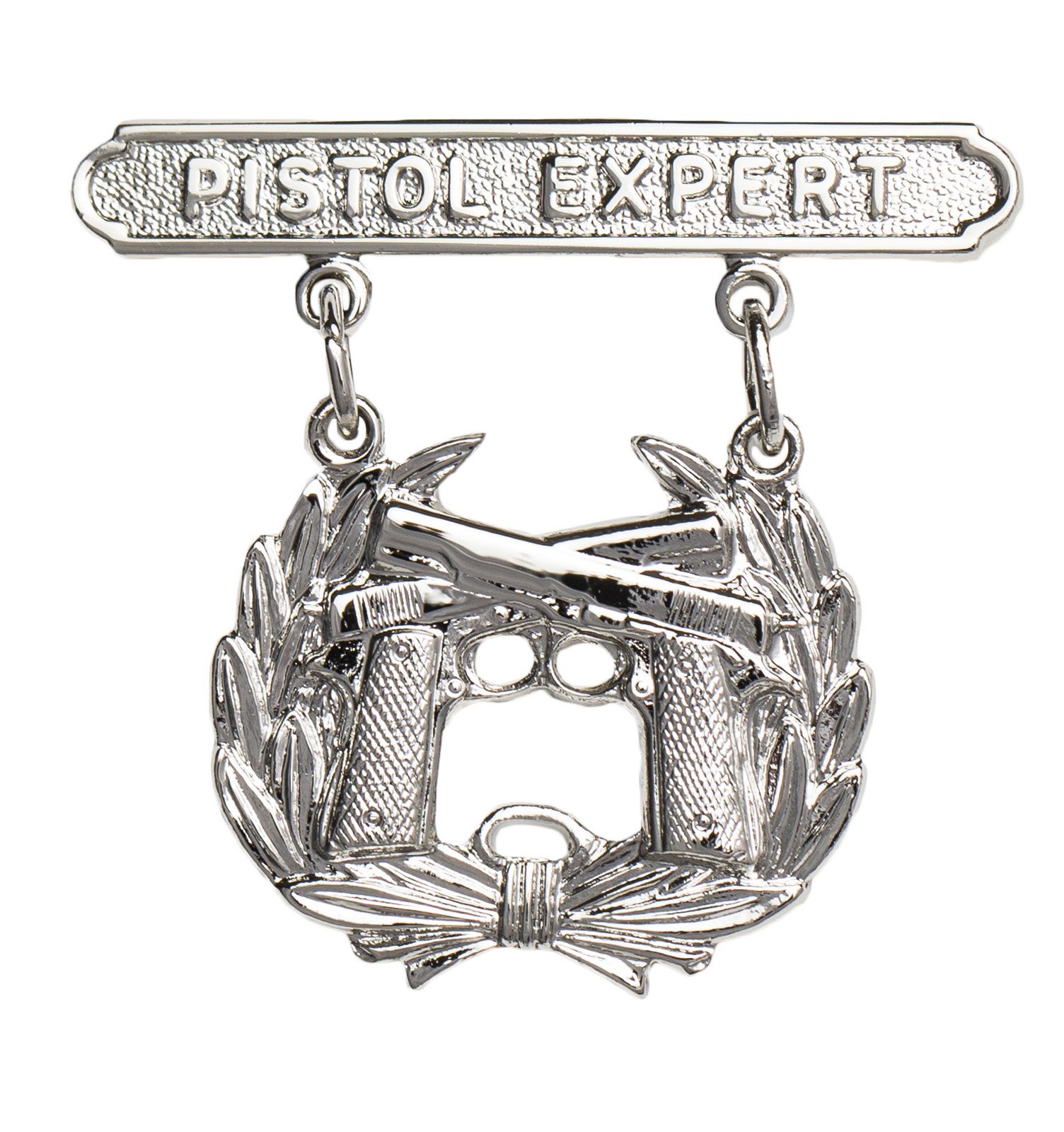 Amazon.com: Marlow White USMC Pistol Expert badge: Clothing, Shoes ...