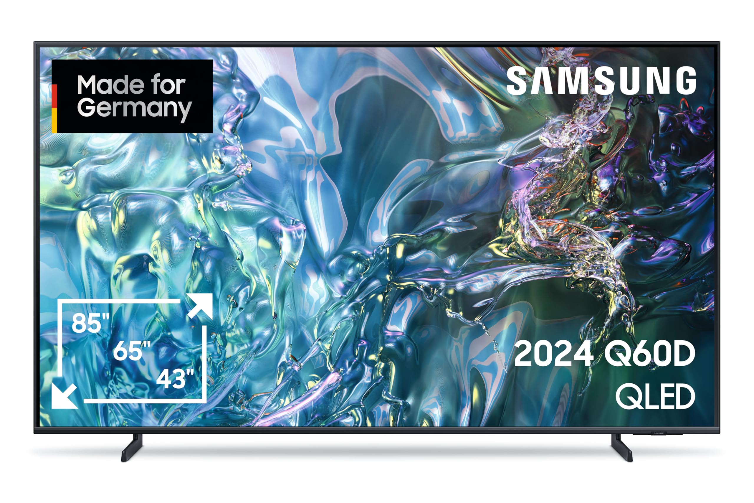 Samsung QLED 4K Q60D Fernseher 65 Zoll, Samsung TV mit Quantum ...