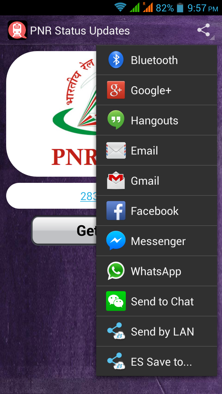 PNR Status Updates - App on Amazon Appstore