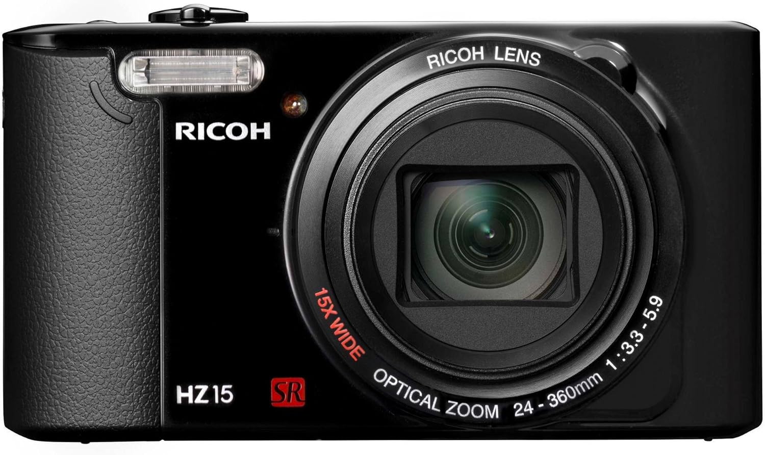 Ricoh HZ15 Digital Camera - Black (16MP, 15 x Optical Zoom) 3 inch LCD ...