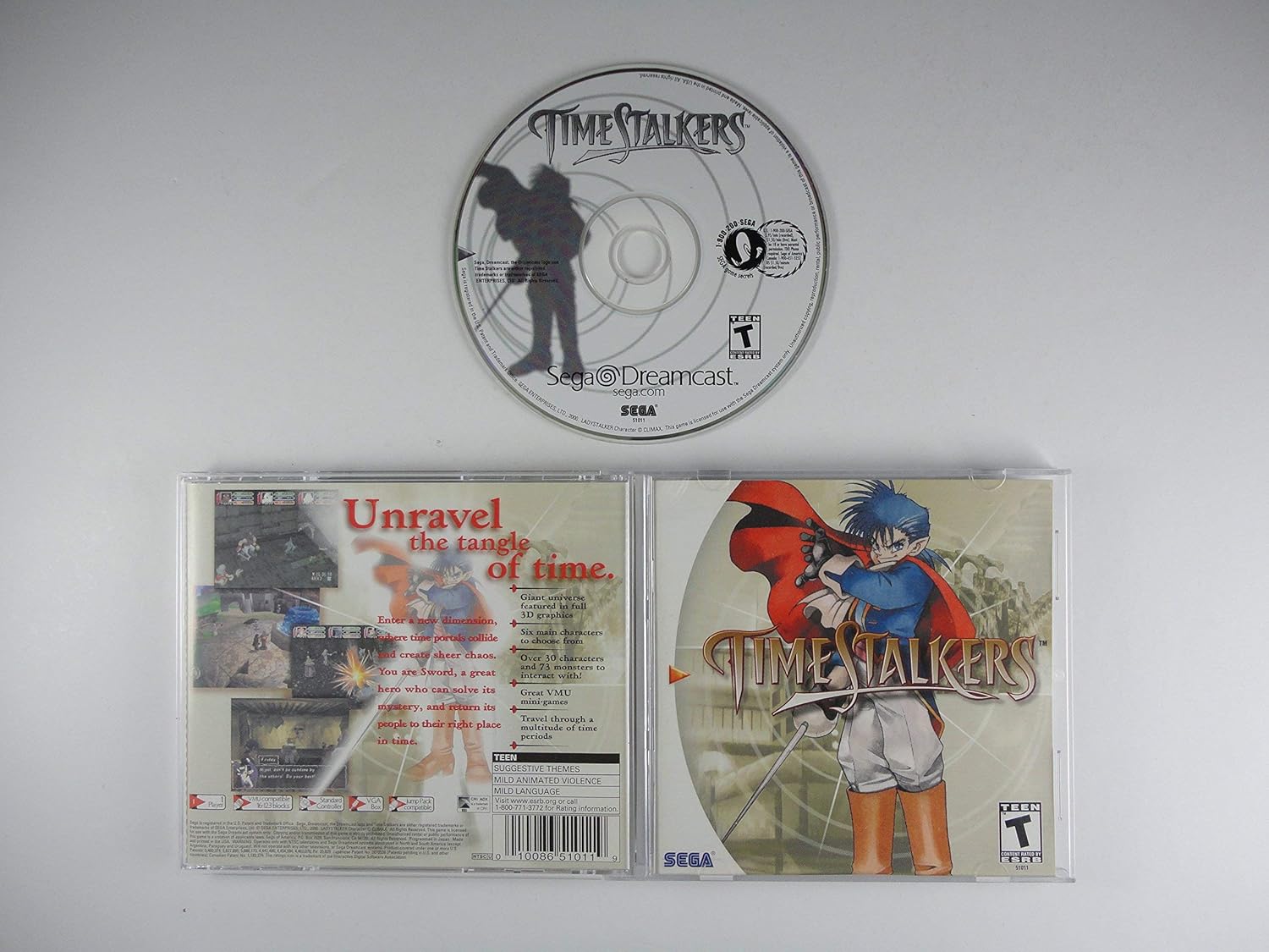 Amazon.com: Time Stalkers: Sega Dreamcast (Renewed) : Video Games