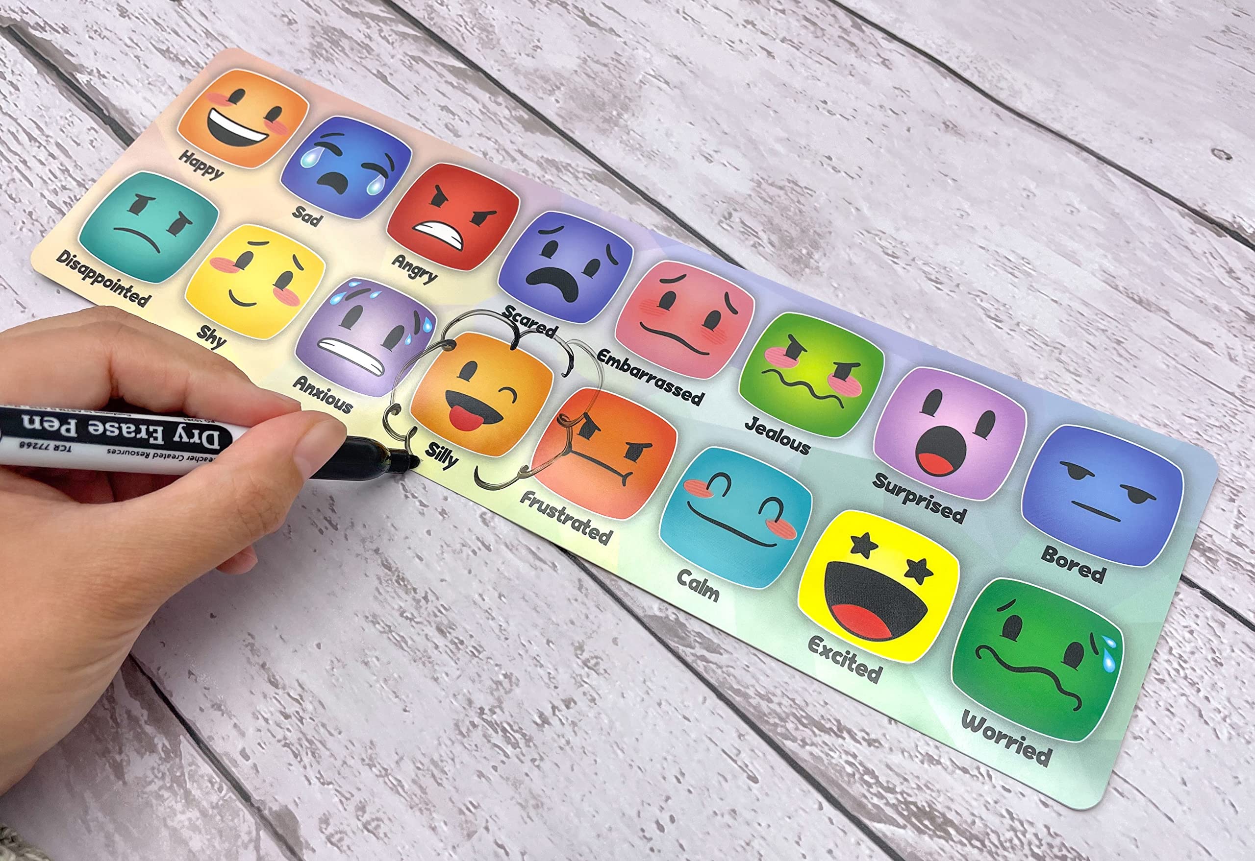 Snapklik.com : Teacher Created Resources Social-Emotional Mood Meters