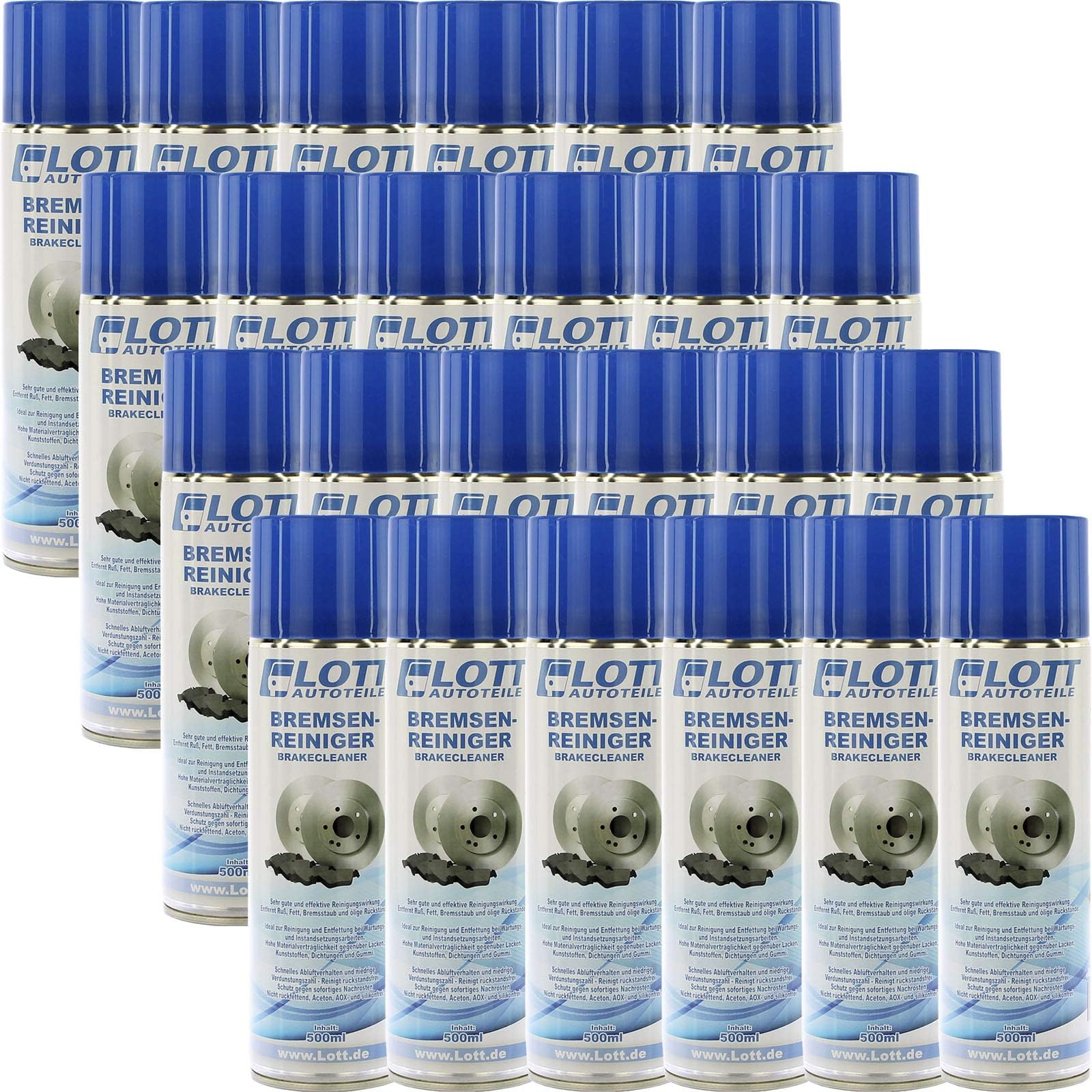 MW 24x Dosen WP Bremsenreiniger 500 ml original von Werkstatt-Produkte ...