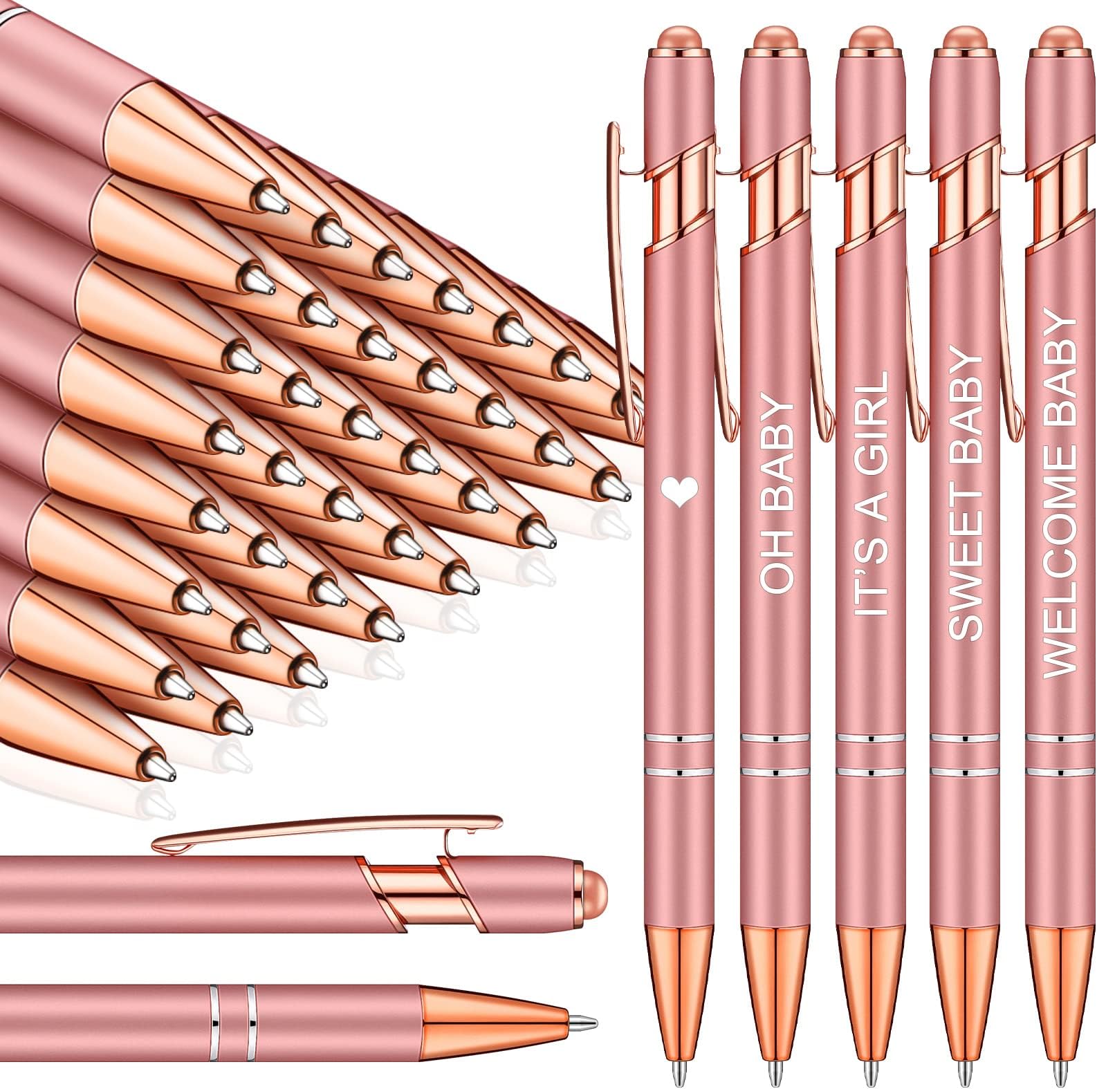 Amazon.com : Outus 50 Pcs Baby Shower Ballpoint Pen with Stylus Tip 2 ...