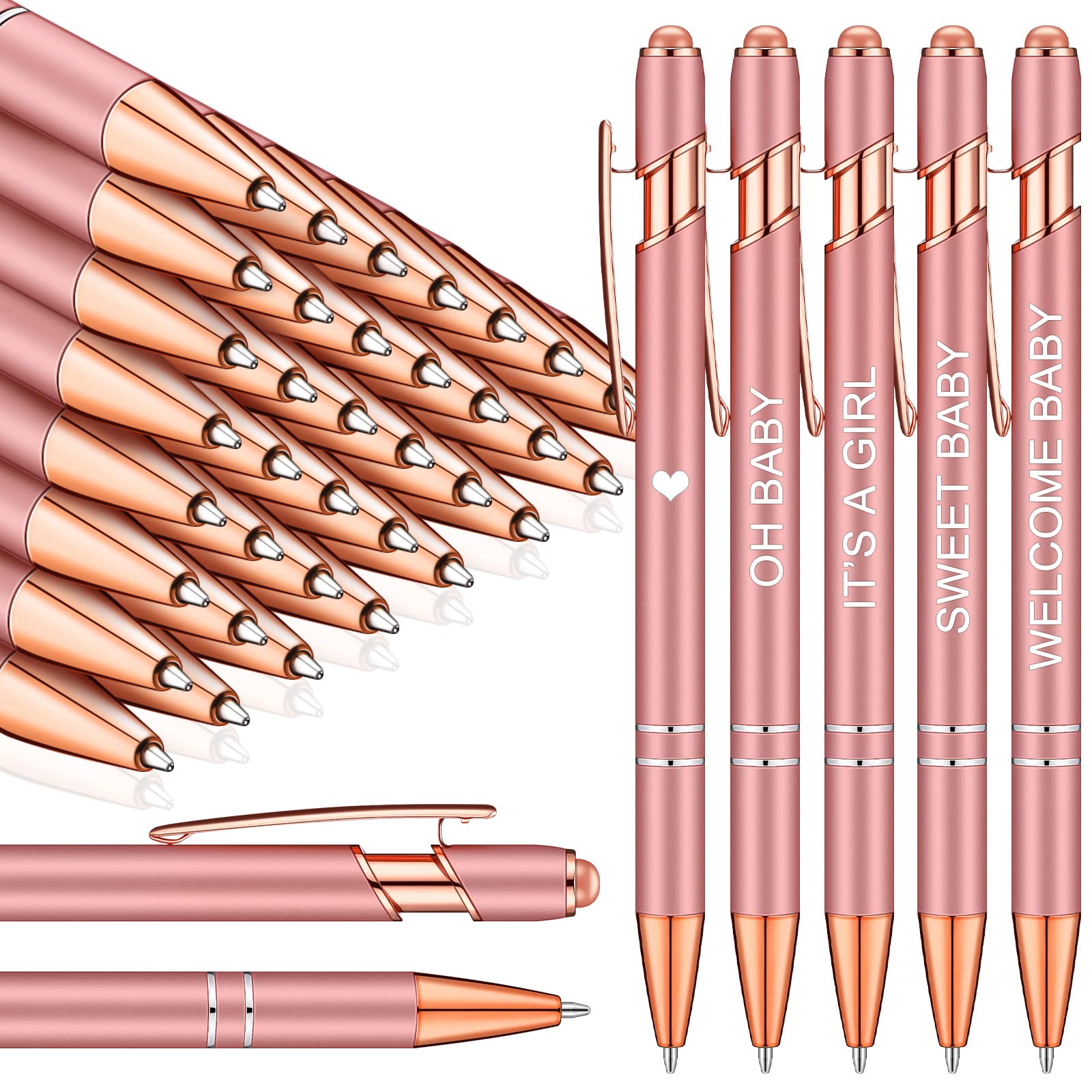 Amazon.com : Outus 50 Pcs Baby Shower Ballpoint Pen with Stylus Tip 2 ...