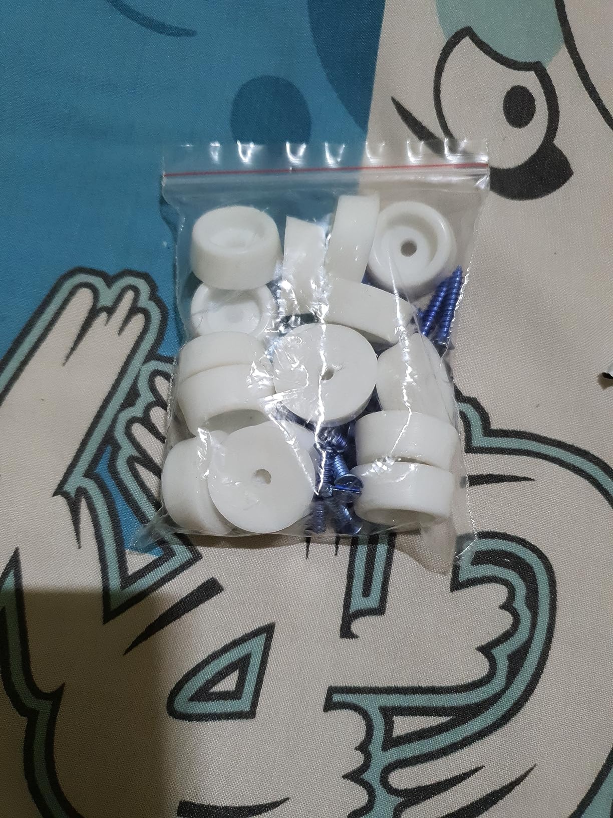 Infinite tech Plastic Buffer/Bush/Pad/End Cap with self Tapping SS ...