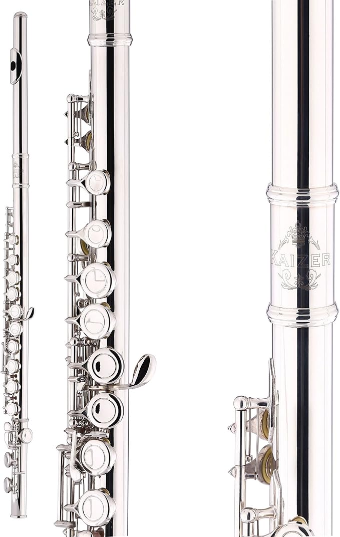Amazon.com: Kaizer Flute C Key 1000 Series Closed Hole Nickel Silver ...