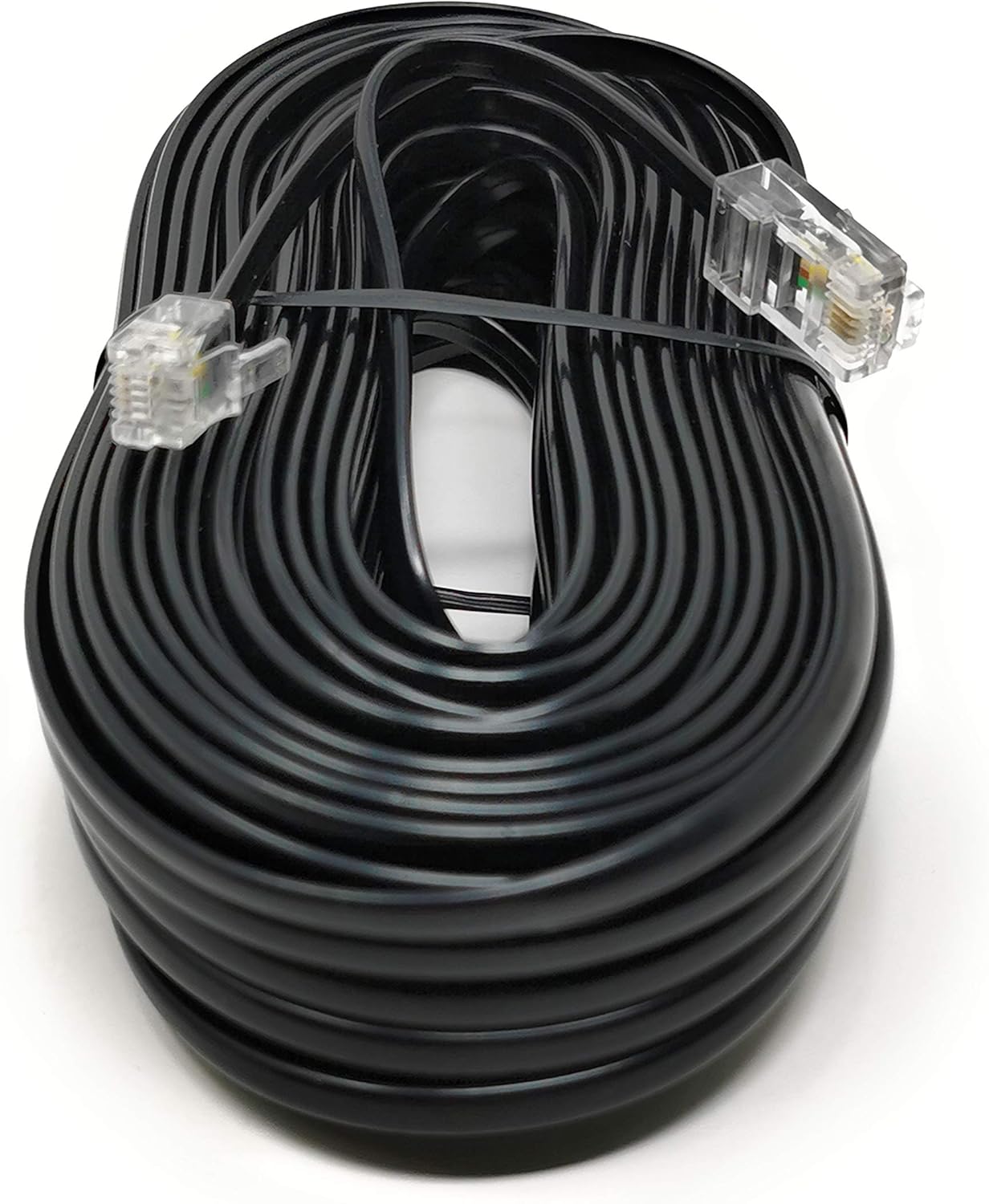 MainCore 20m long Black RJ11 to RJ45 / 4 wire/ADSL Modem, Broadband ...
