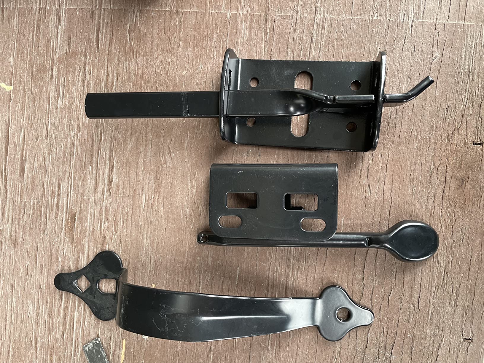 Amazon.com: Gate latch, Thumb Latch Hardware, Gate Latch for wooden ...