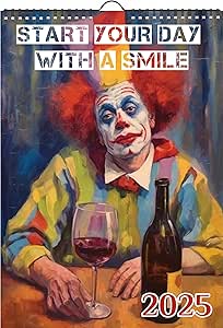 Amazon.com: 2025 De-Motivation Wall Calendar [12 pages 8"x12"] Funny ...