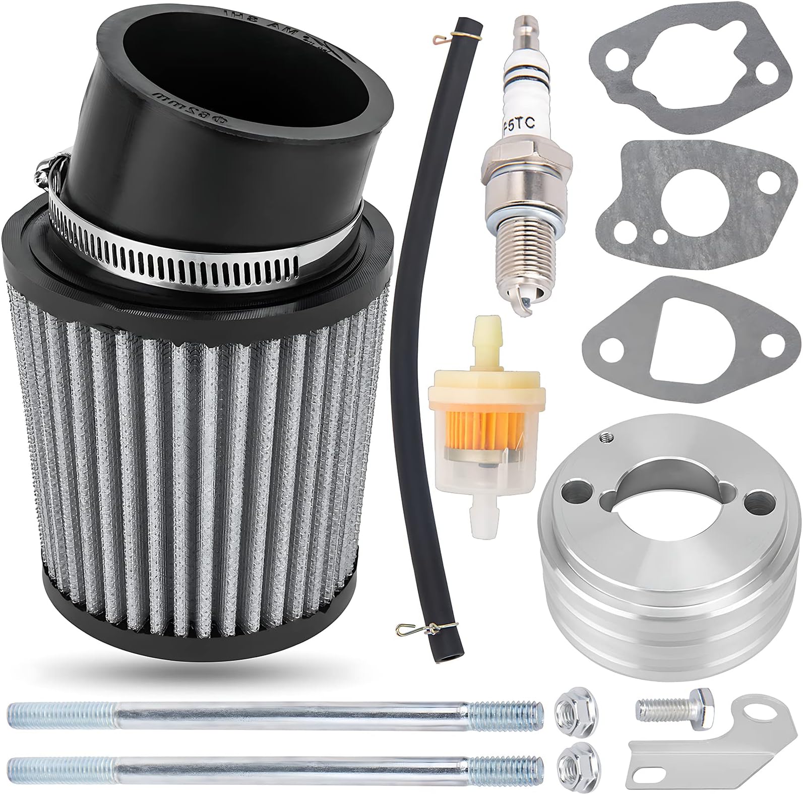 Amazon.com: Upgrade Air Filter Adapter Intake Kit for Predator 212cc ...
