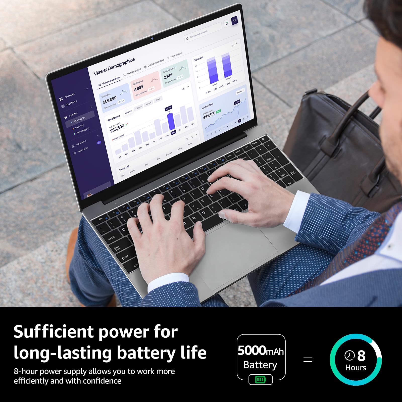 Snapklik.com : 15.6" Full HD Laptop, 12GB RAM, 512GB SSD, Expandable To ...